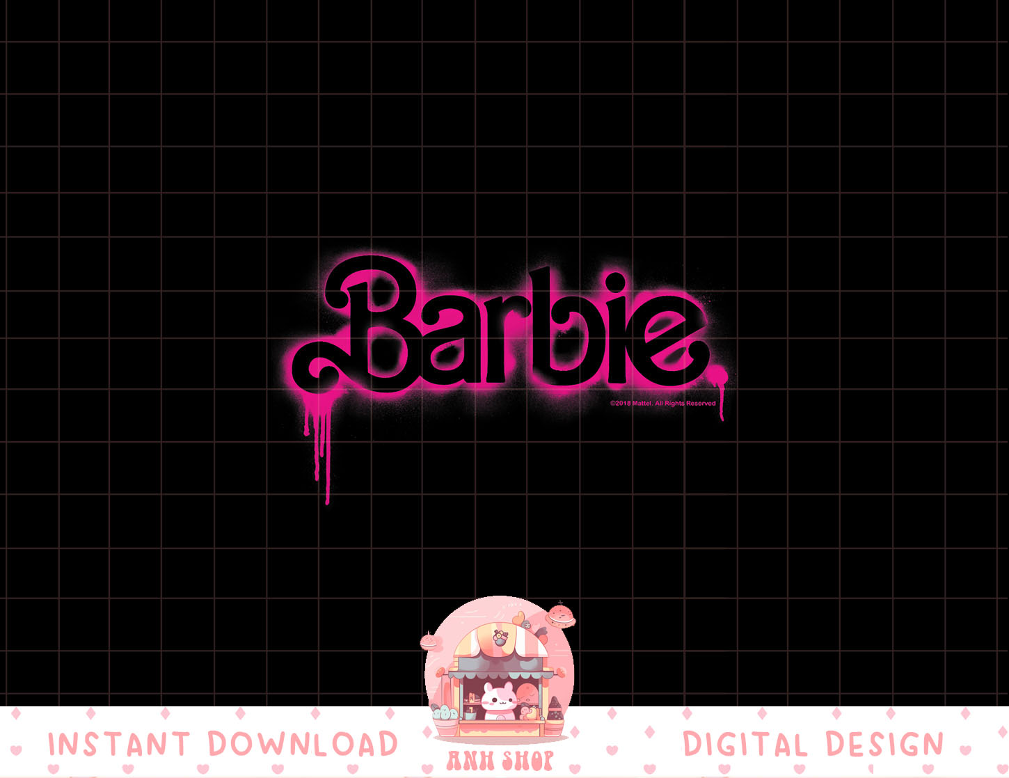 Barbie Logo png, sublimation copy | Inspire Uplift