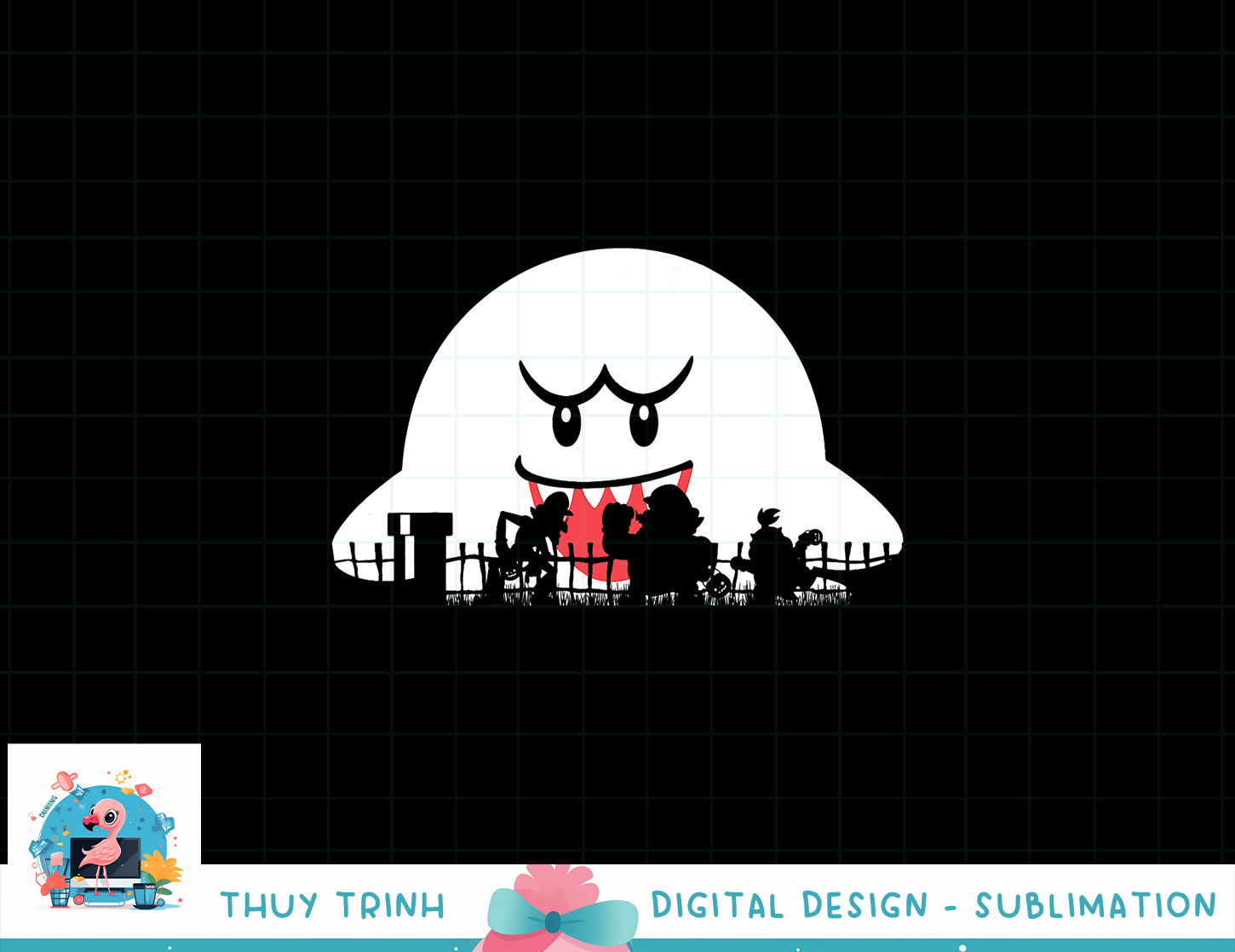 Boo From Mario Wallpaper