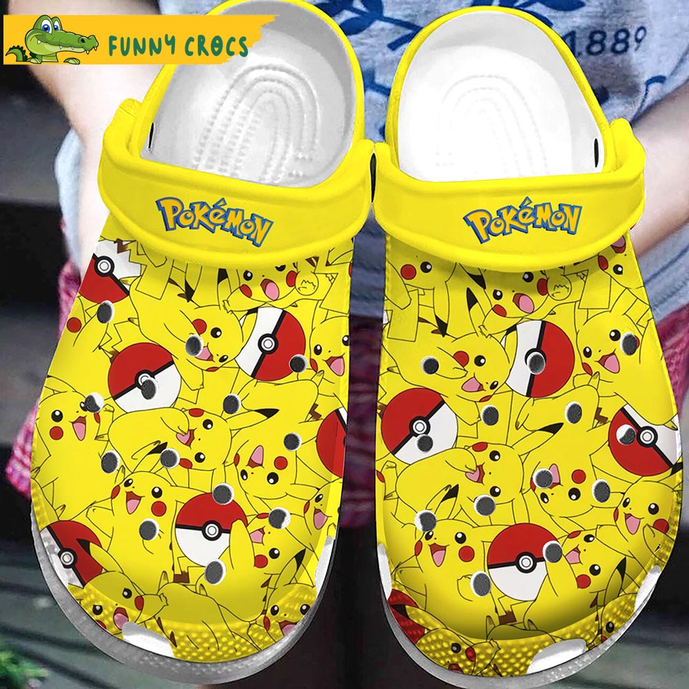 Pokemon Crocs, Pokemon Clog Shoes Unisex, Anime Crocs, Carto | Inspire ...