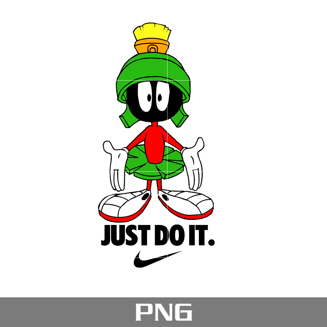 Marvin the Martian Nike Png, Marvin the Martian Swoosh Png, | Inspire ...