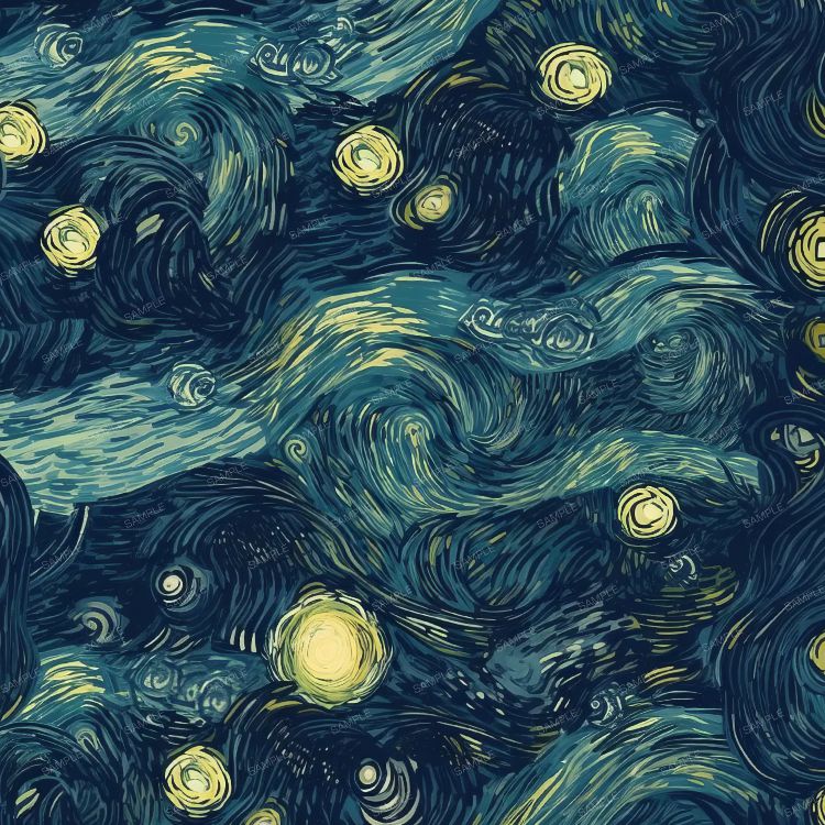 Extra Starry Night Background Seamless Tileable Repeating Pa | Inspire ...