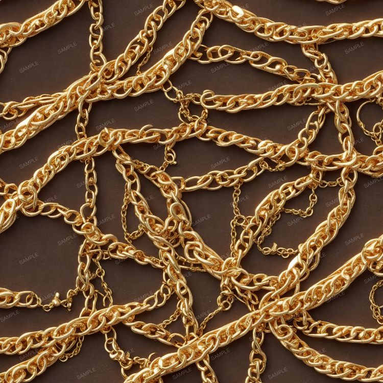 gold chain svg - Inspire Uplift