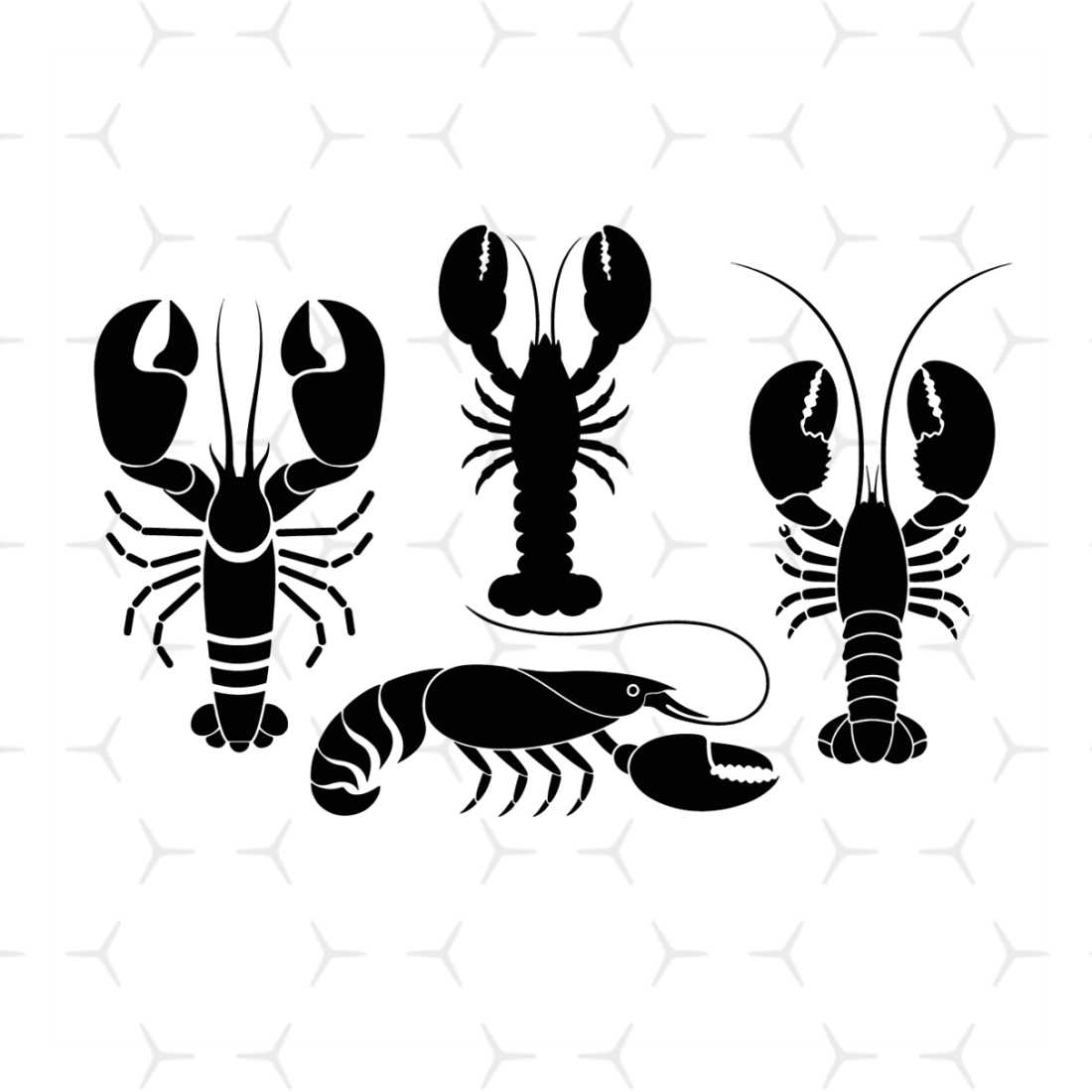Lobster Svg, Lobster Fish Svg, Crawfish Svg, Fish Svg | Inspire Uplift