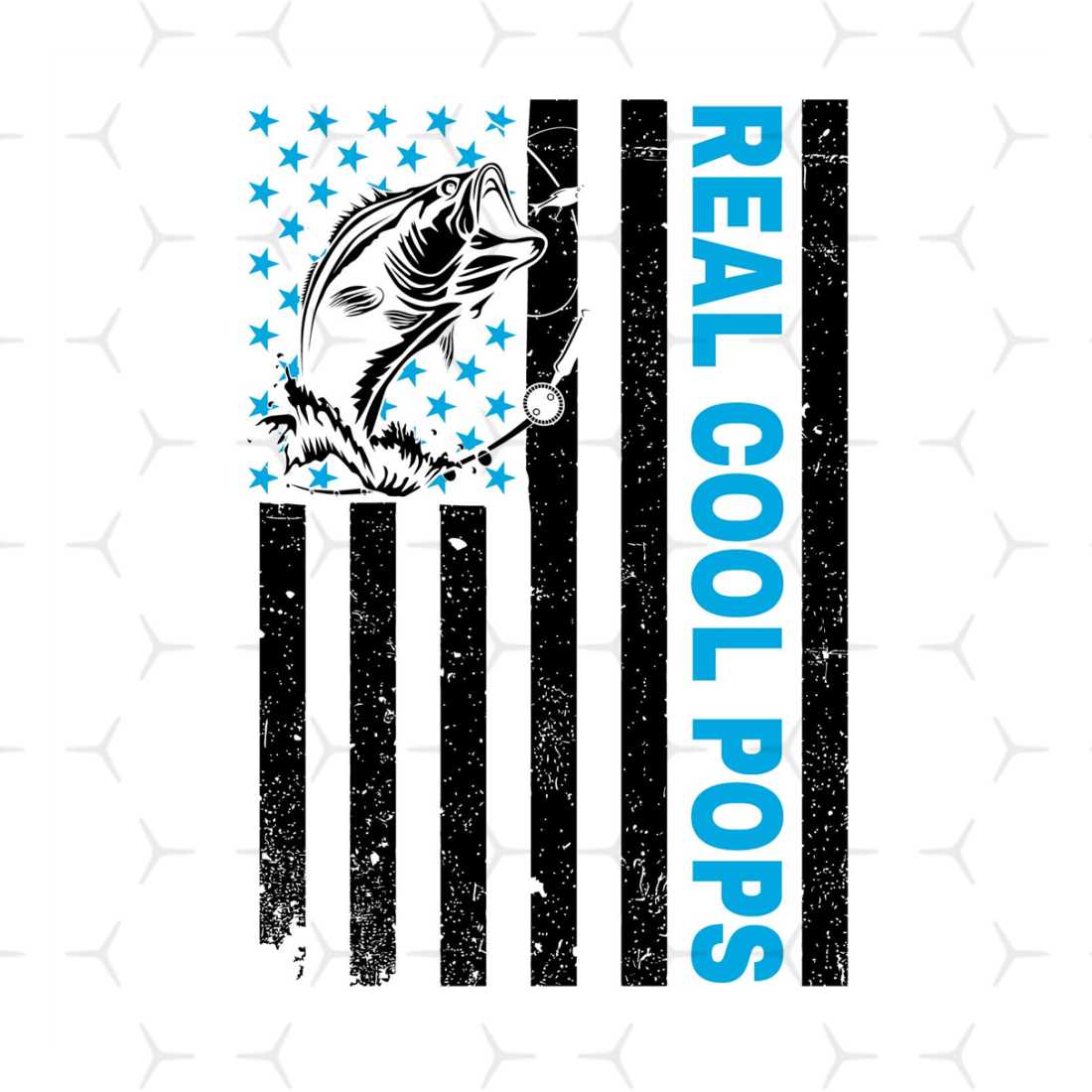 Reel Cool Pop Flag Svg, Fathers Day Svg, Fishing Dad Svg, Da | Inspire ...