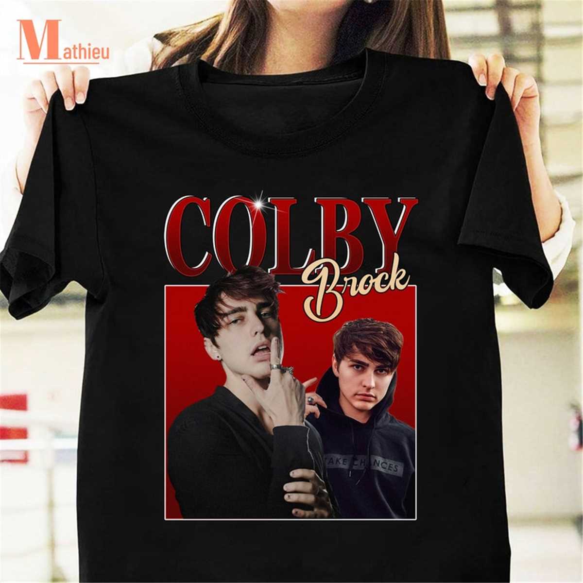 Colby Brock Homage T-Shirt, Youtuber Shirt, Sam And Colby Sh | Inspire ...