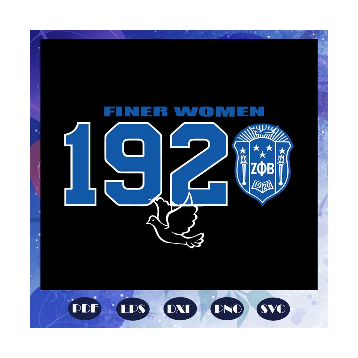 Finer women 1920, Zeta svg, 1920 zeta phi beta, Zeta Phi bet | Inspire ...