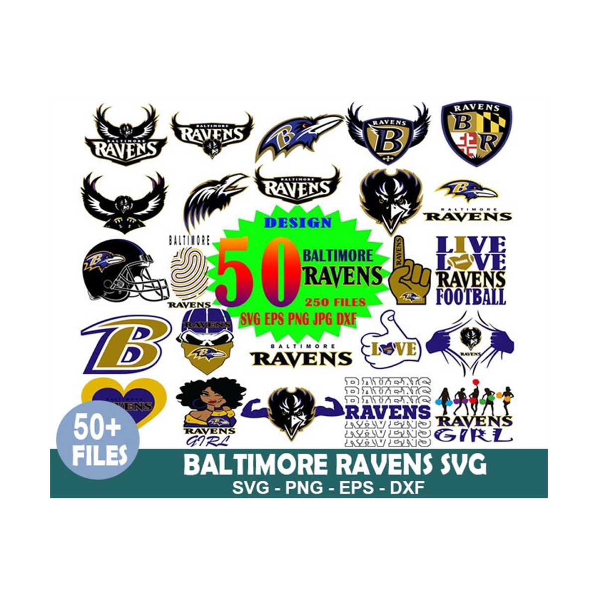 Baltimore Ravens SVG file, Ravens SVG Bundle File, Nfl Team | Inspire ...