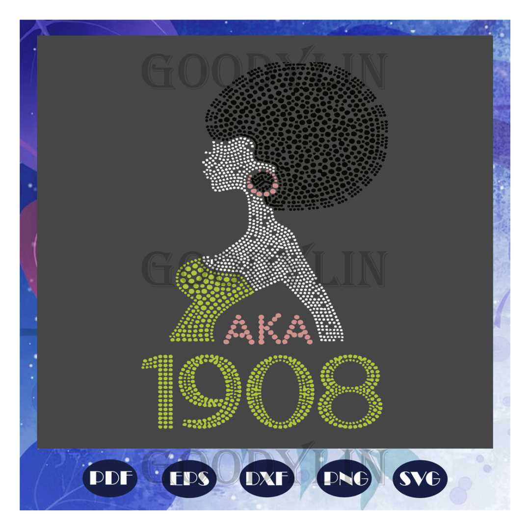 AKA 1908, 1908 svg, aka sorority gift, aka sorority svg, Aka - Inspire ...