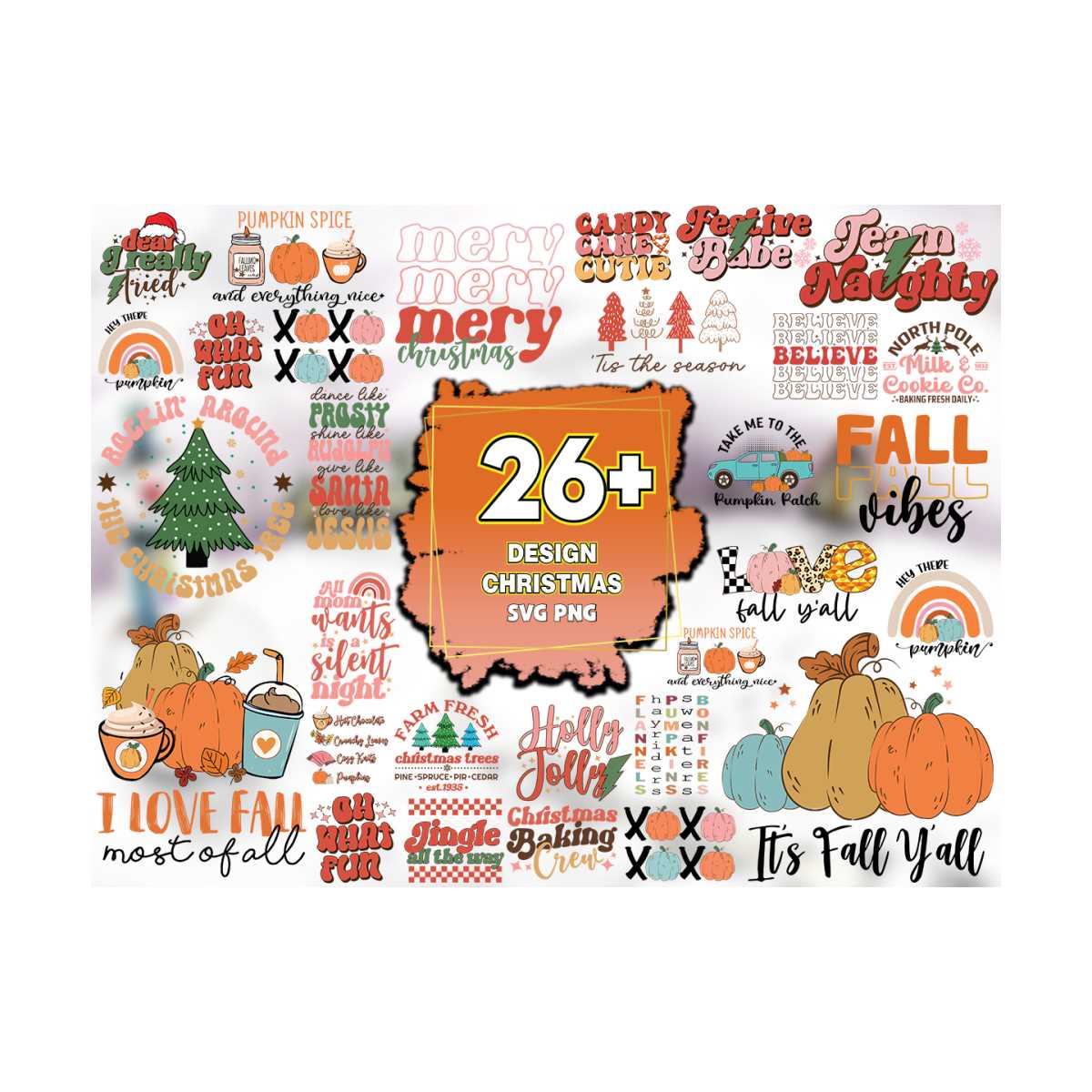 10 Design Fall SVG PNG Bundle, Fall Svg, Thanksgiving Svg, D | Inspire ...