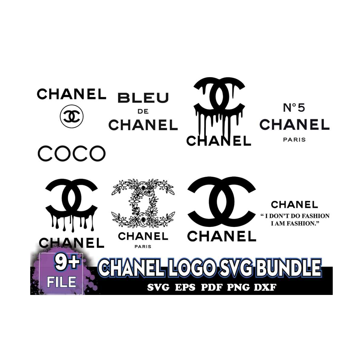 Chanel Logo Svg Bundle, Trending Svg, Chanel Svg, Chanel Log - Inspire ...