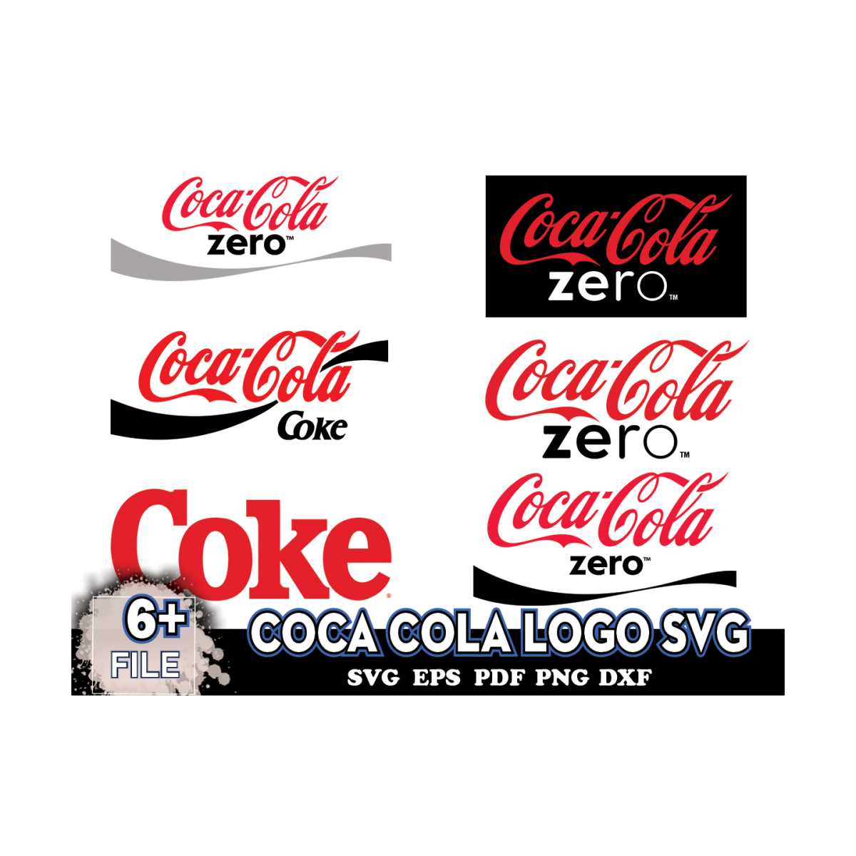 Coke Product Logos