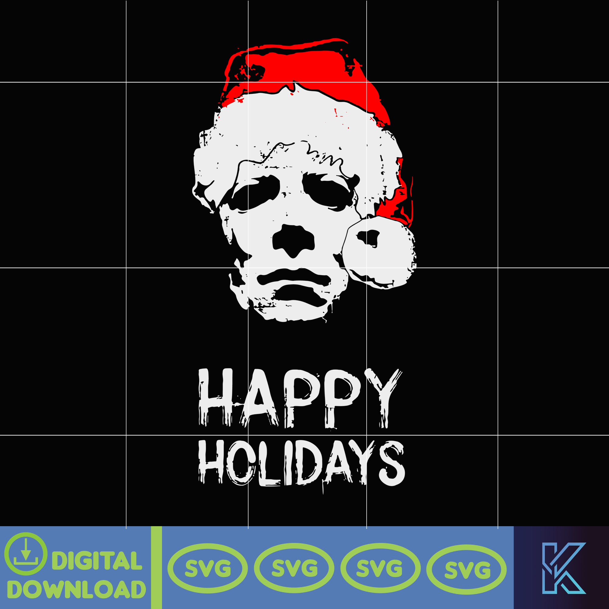 Halloween Svg, Horror Svg, Horror Characters Svg File for Cr | Inspire ...