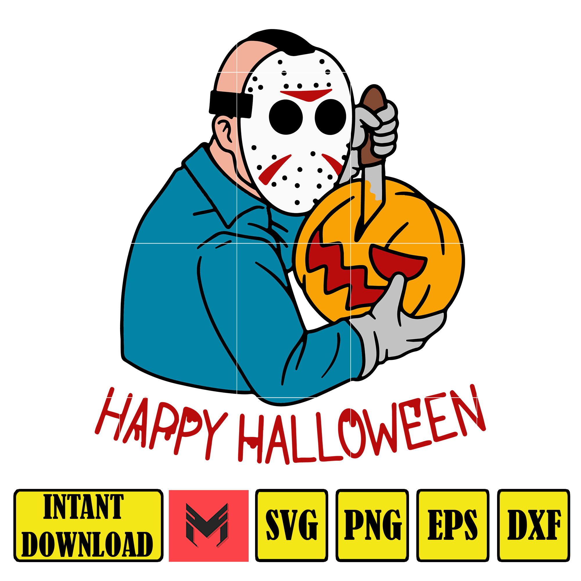 Halloween Svg, Horror Svg, Horror Characters Svg File for Cr | Inspire ...