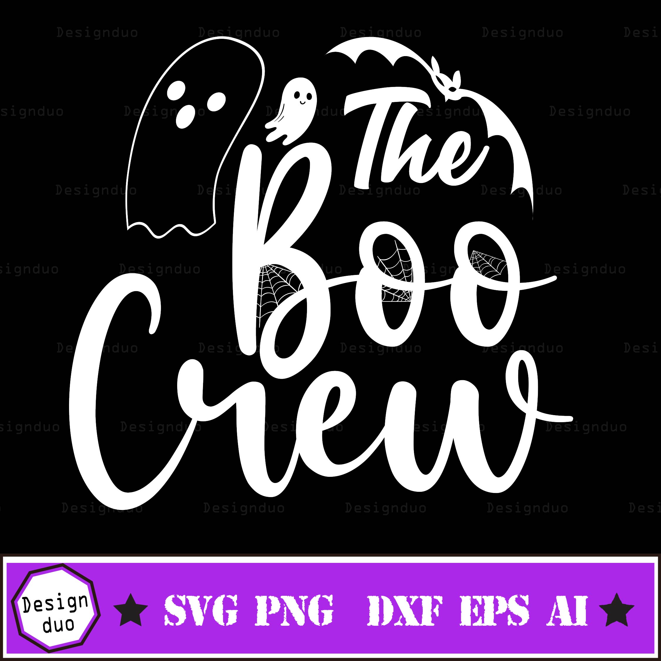 Boo Crew Svg, Boo Crew Png, The Boo Crew Svg, Funny Hallowee - Inspire ...