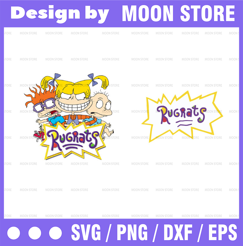 Rugrats Logo SVG, png, dxf, Cricut, Silhouette Cut File, Ins - Inspire ...
