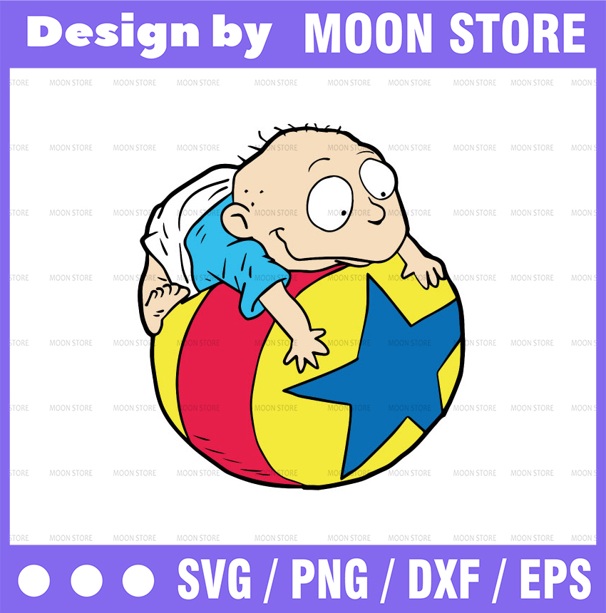 Tommy Pickles Rugrats SVG, png,eps, dxf, Cricut, Silhouette | Inspire ...