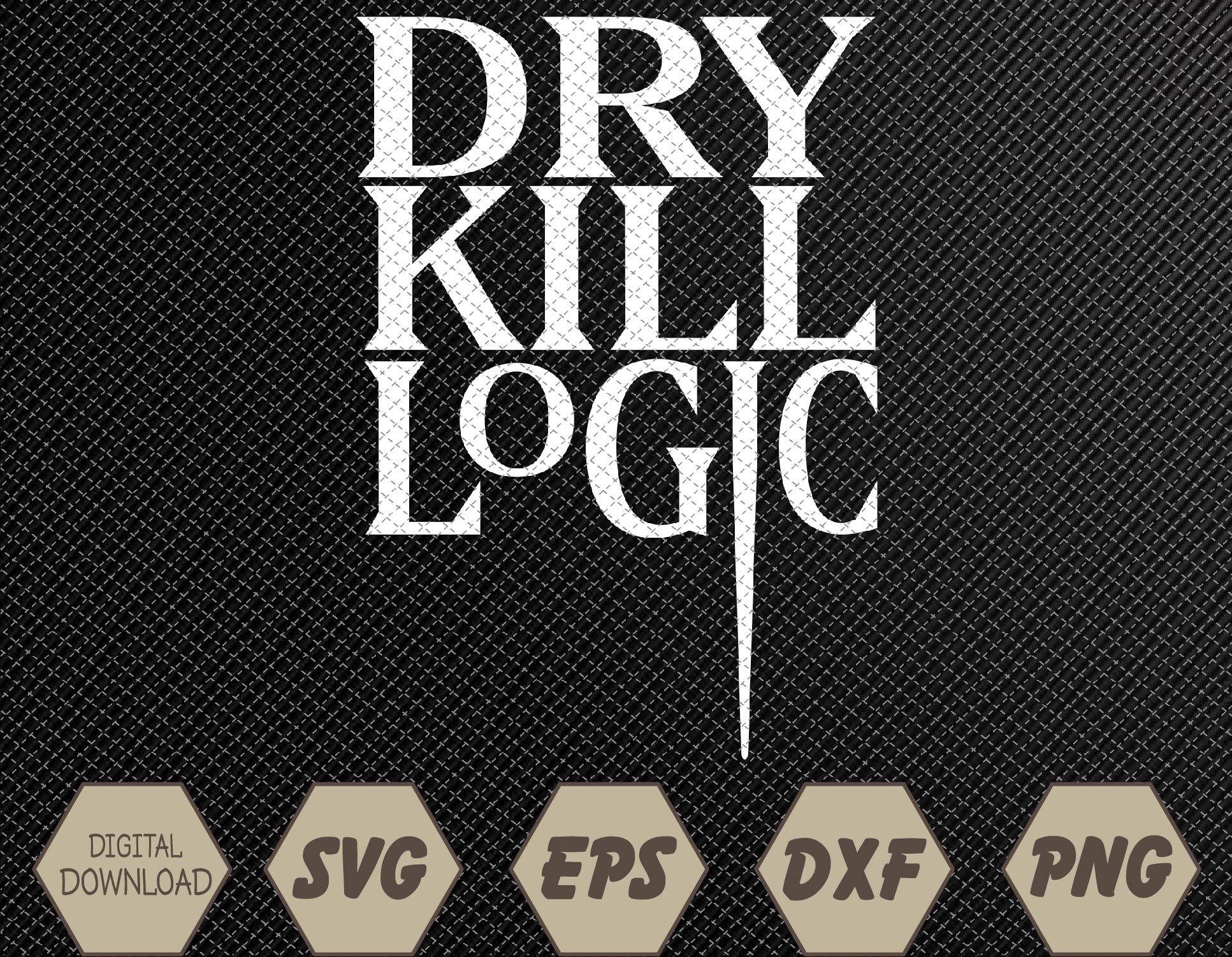 Dry Kill Logic Classic Logo Tank Top Svg, Eps, Png, Dxf, Dig | Inspire ...