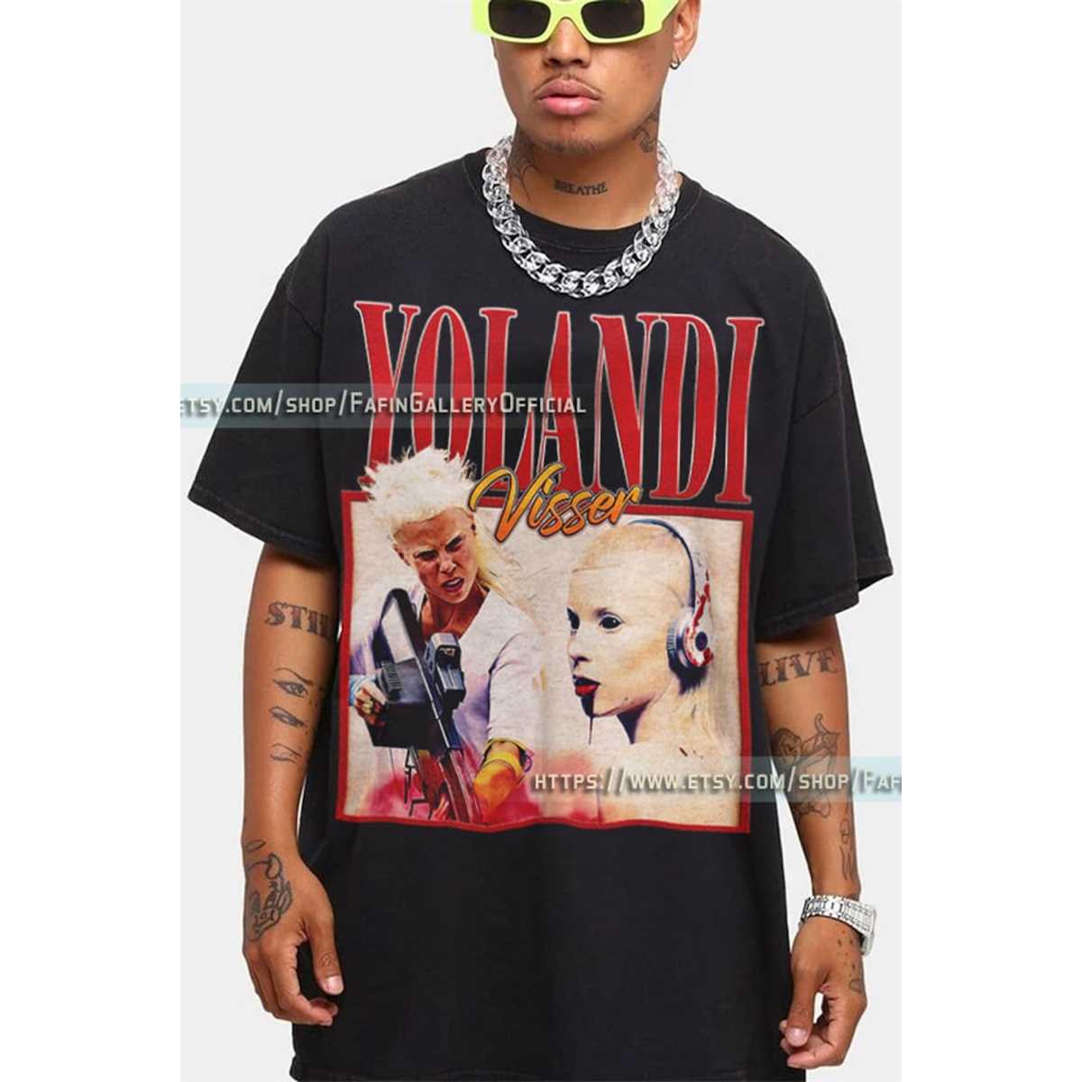 YOLANDI VISSER South African Band Shirt, Chappie Yolandi Vis | Inspire ...