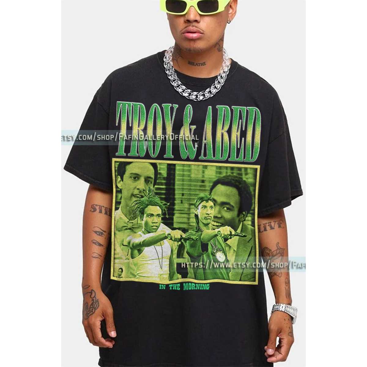 TROY and ABED Shirt, Troy and Abed In The Morning Shirt, The - Inspire ...