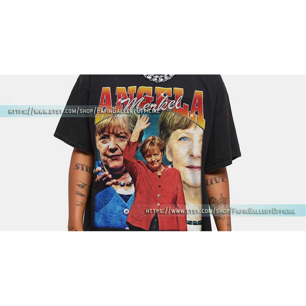 Retro ANGELA MERKEL Unisex Shirt, Angela Merkel Vintage Shir | Inspire ...