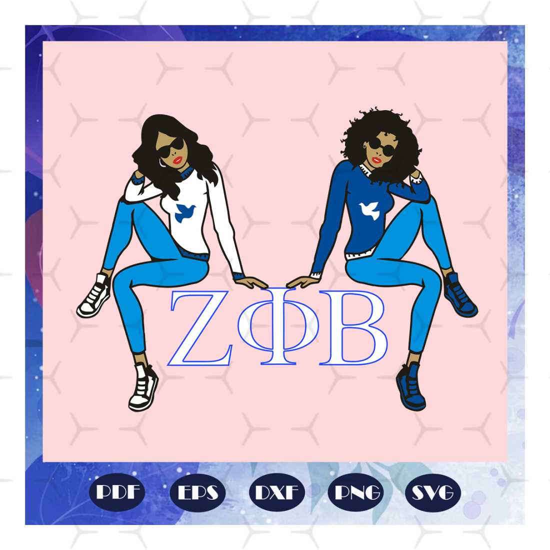 Zeta svg, zeta phi beta, Zeta Phi beta svg, Z phi B, zeta sh | Inspire ...