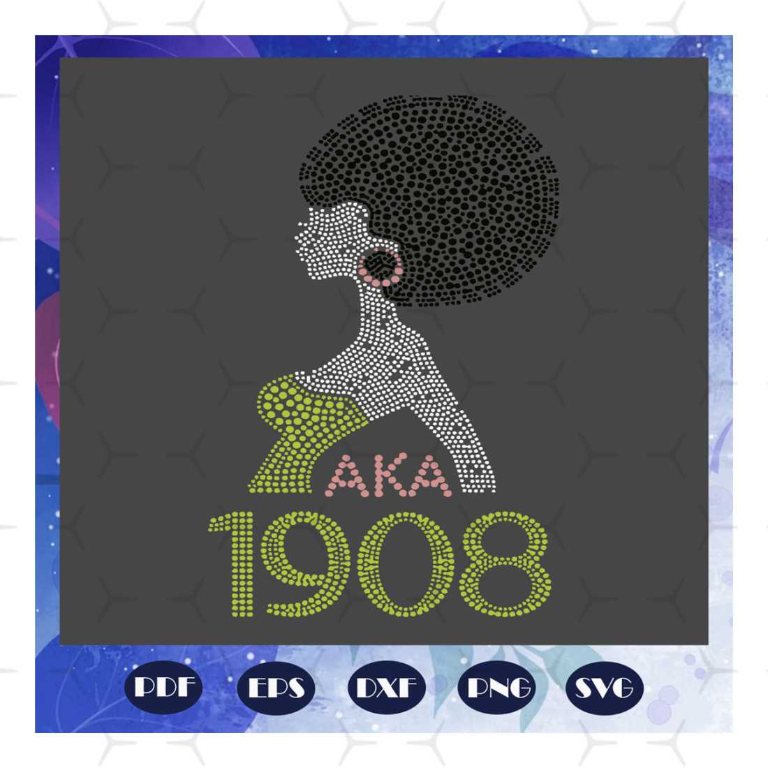 AKA 1908, 1908 svg, aka sorority gift, aka sorority svg, Aka | Inspire ...