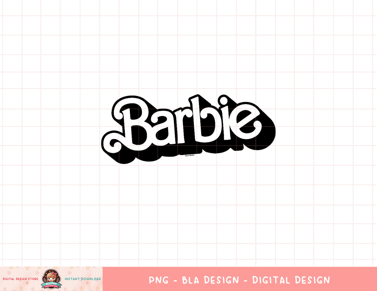 Malibu Barbie png, sublimation copy | Inspire Uplift