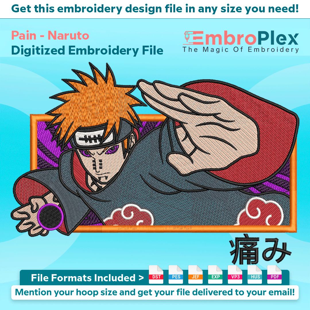 Pain Naruto Svg | Inspire Uplift