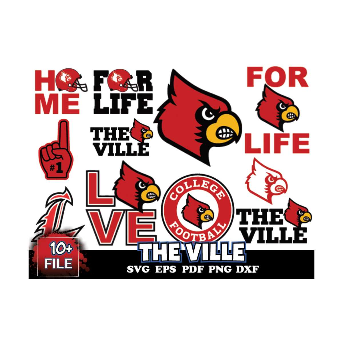 10 FILE THE VILLE Svg Bundle | Inspire Uplift