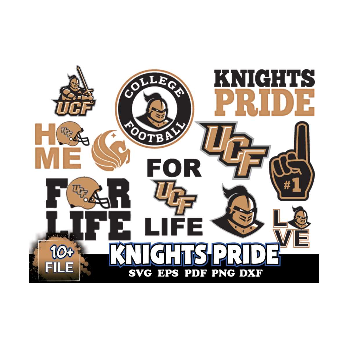 10 FILE KNIGHTS PRIDE Svg Bundle - Inspire Uplift