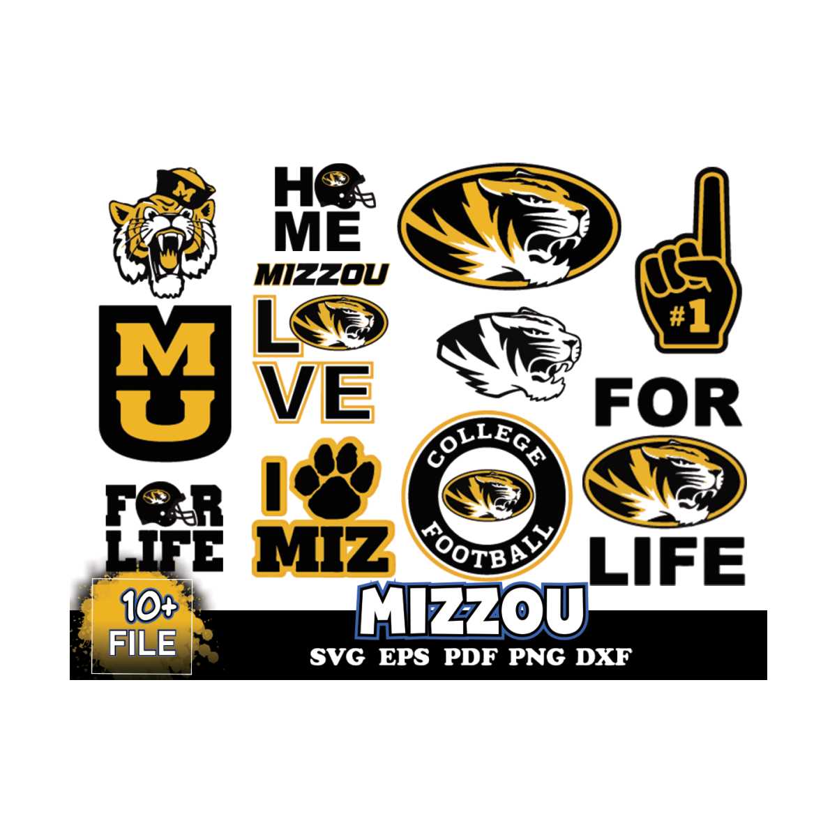 10 FILE MIZZOU Svg Bundle | Inspire Uplift