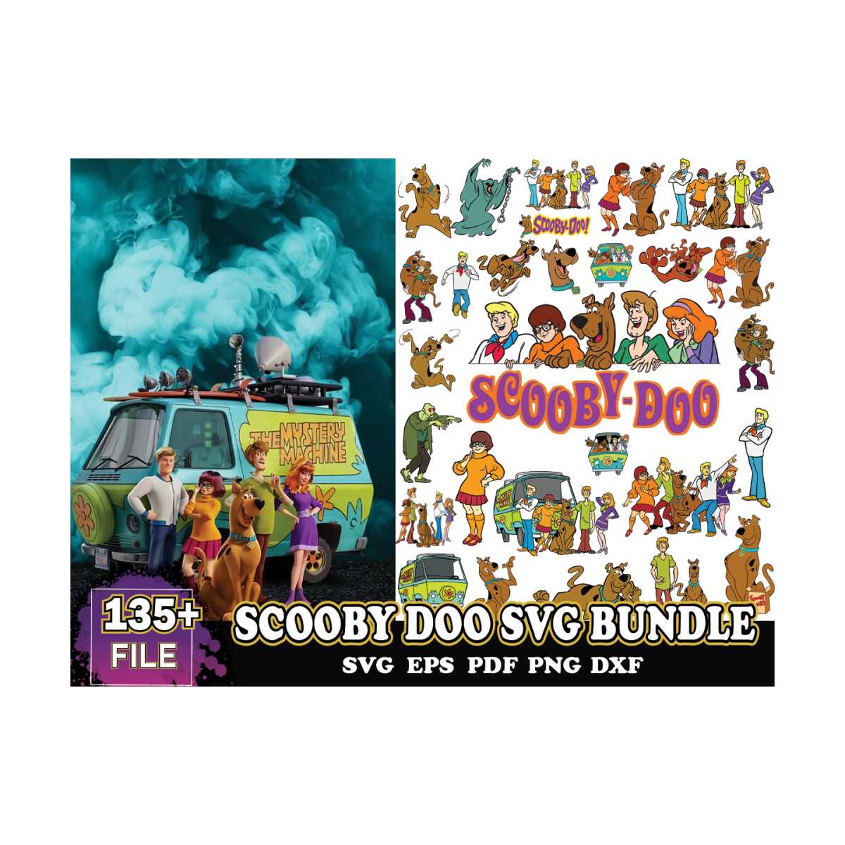 135 Files Scooby Doo Svg Bundle Scooby Doo Clip Art Scooby Inspire 9275