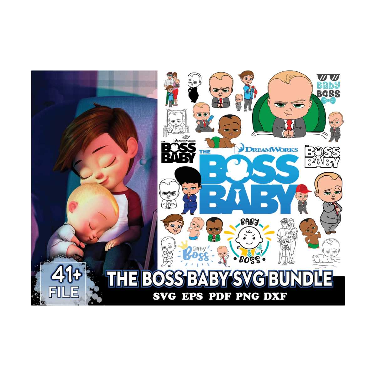 The Boss Baby Svg | Inspire Uplift