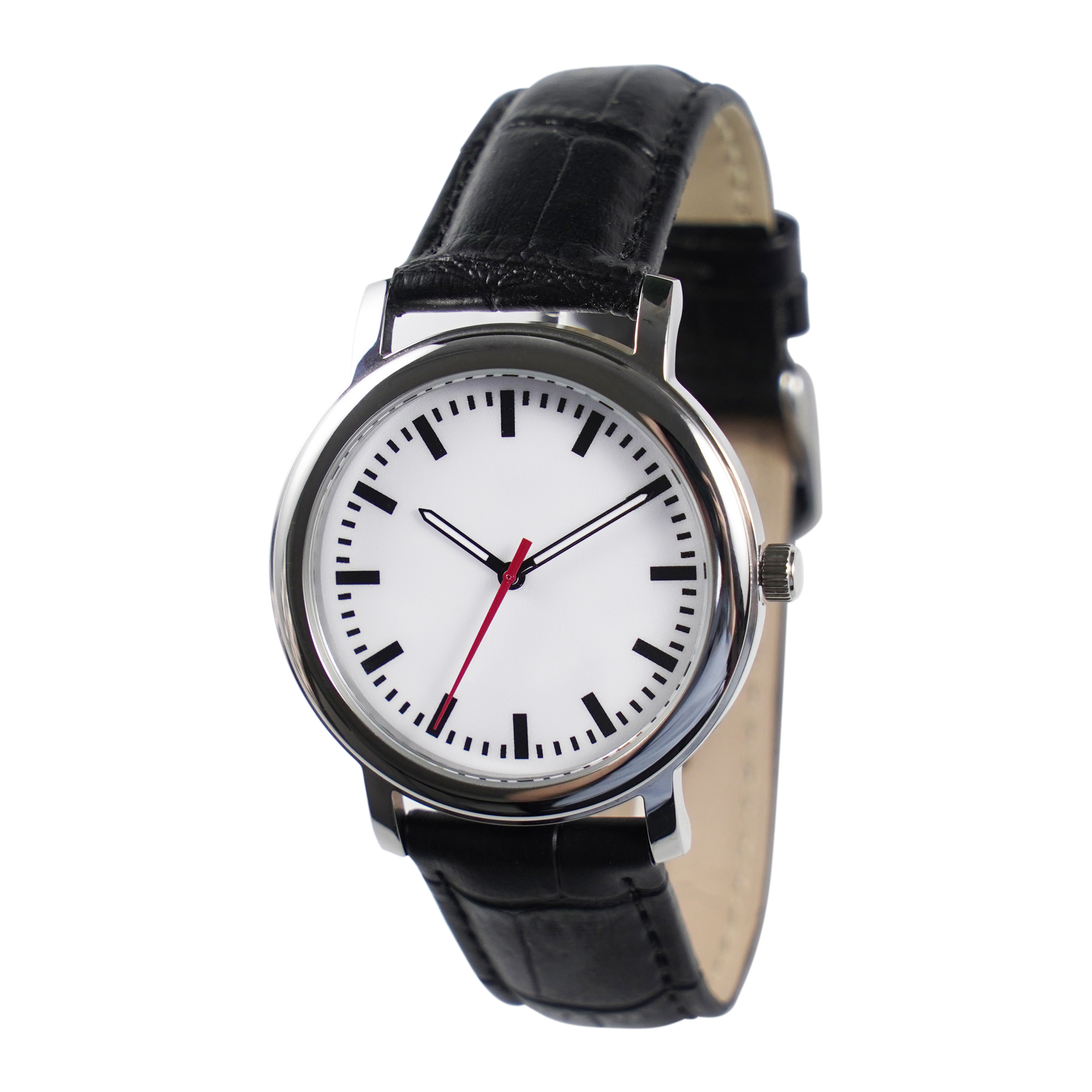 Easy Read Watch Stripe Personalized Watch Men Watch Women Wa - Inspire ...