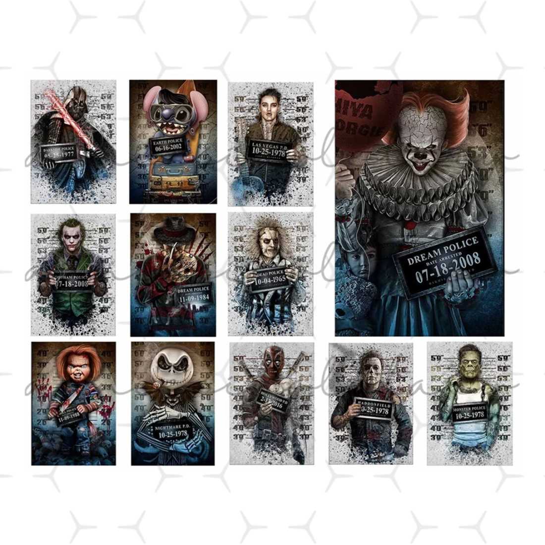 Horror Png Clipart Design Bundle, Horror Png Clipart Bundle, | Inspire ...