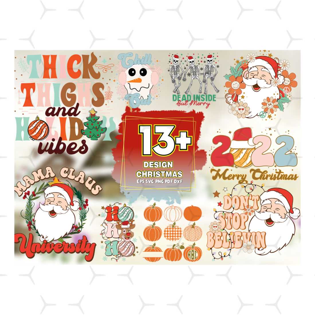 Design Christmas SVG Sublimation Bundle, Christmas Svg, Xmas | Inspire ...