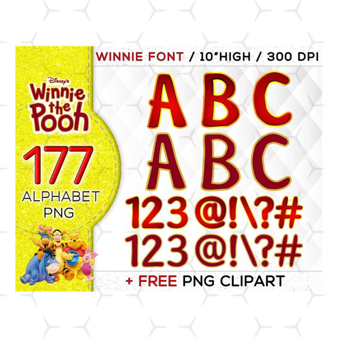 Winnie The Pooh Alphabet Png, Winnie Font Png, Winnie Png | Inspire Uplift
