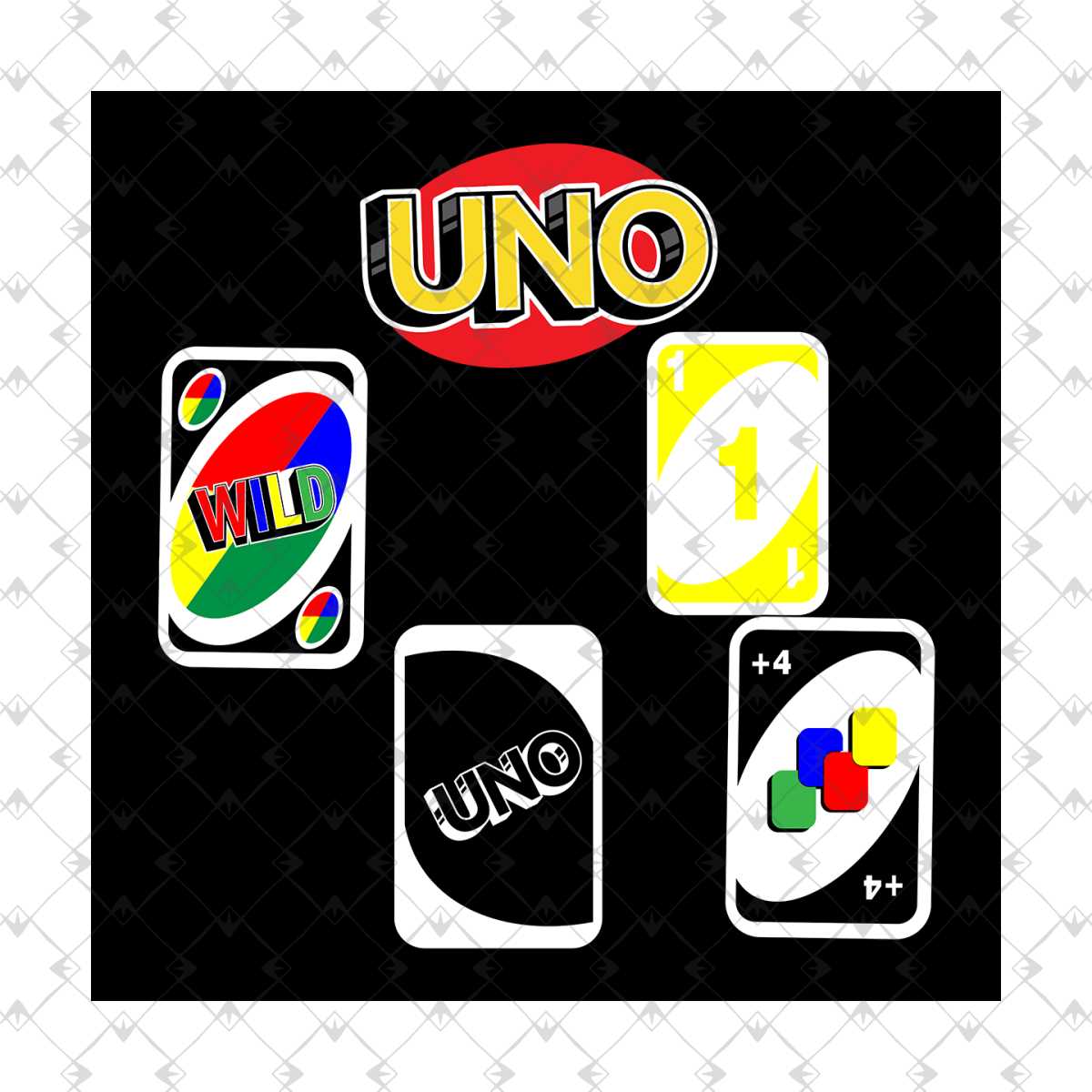 Uno Card Game Svg, Trending Svg, Uno Svg, Uno Cards Svg, tre | Inspire ...