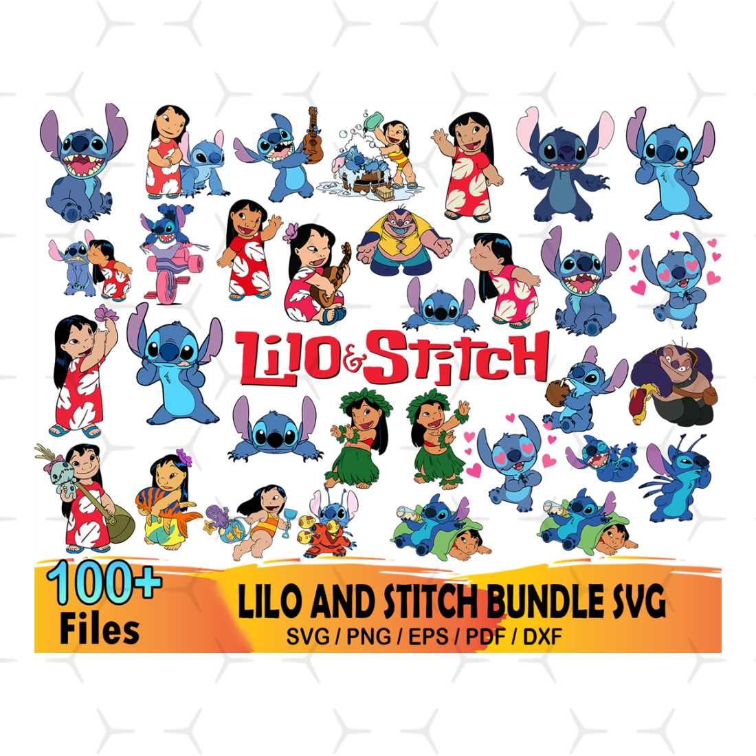 100 Lilo And Stitch Svg Bundle, Disney Svg, Stitch Svg | Inspire Uplift
