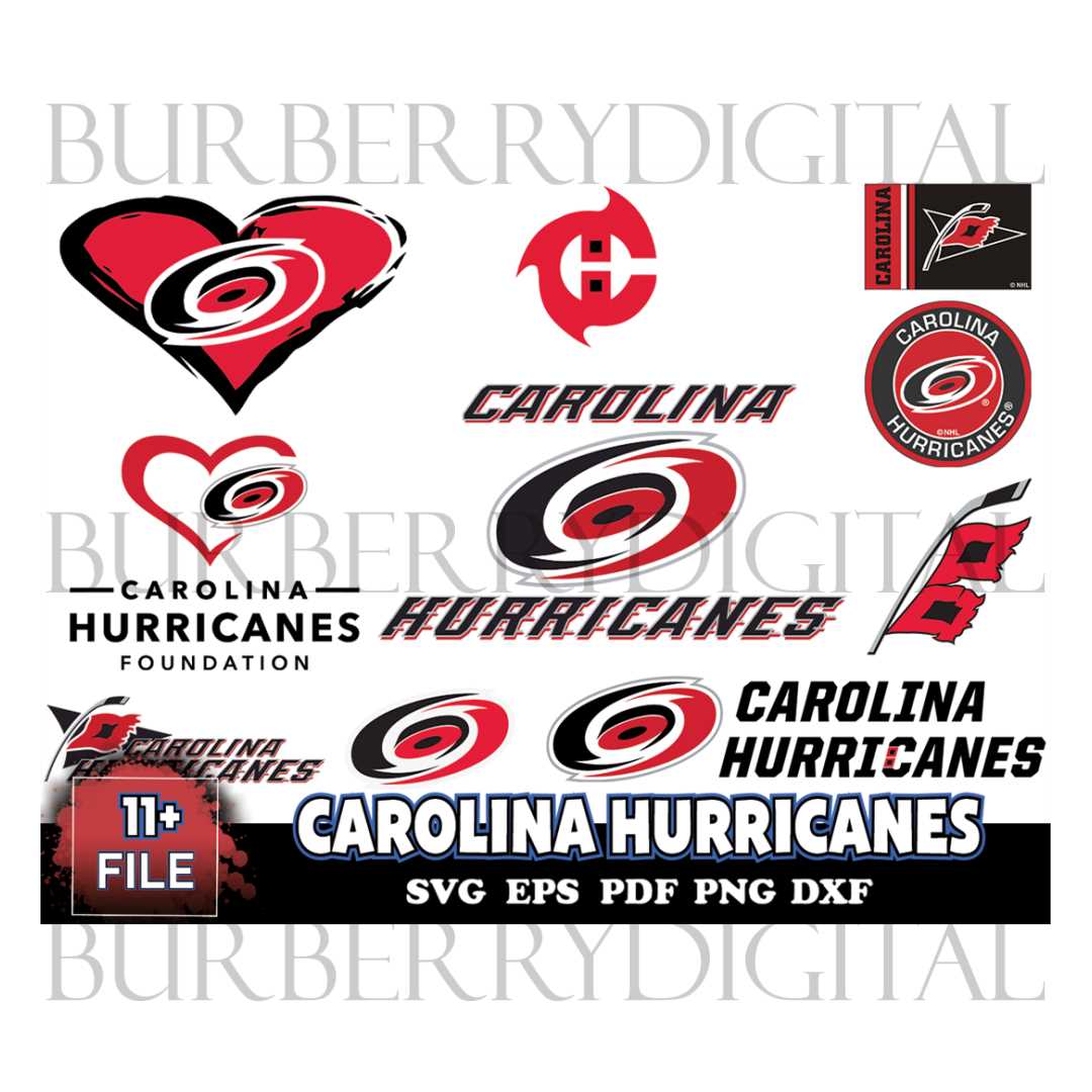 10 FILE Carolina Hurricanes Svg Bundle - Inspire Uplift