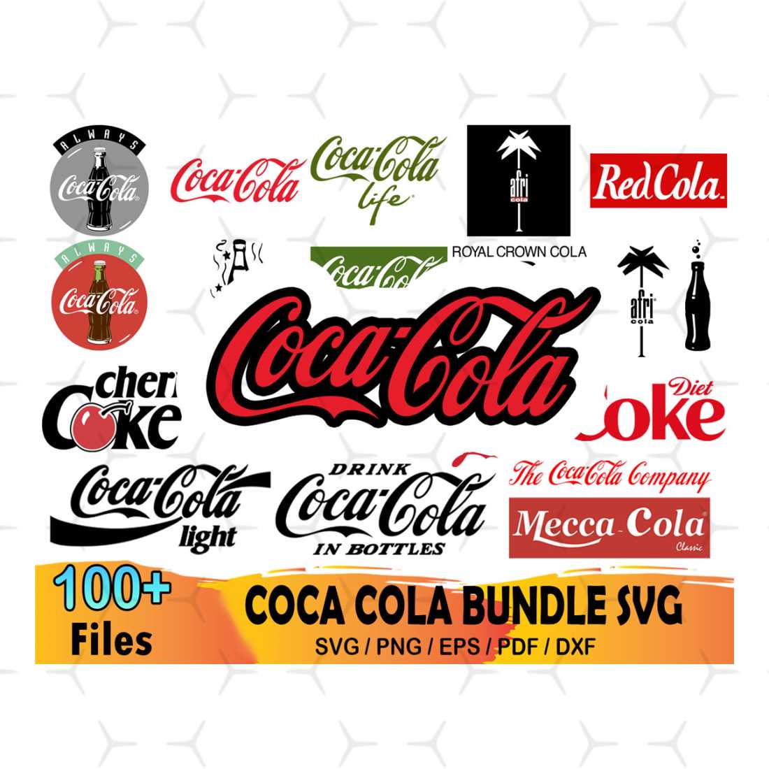 100 Coca Cola Bundle Svg, Coca Cola Logo Svg, Coke Logo Svg | Inspire ...