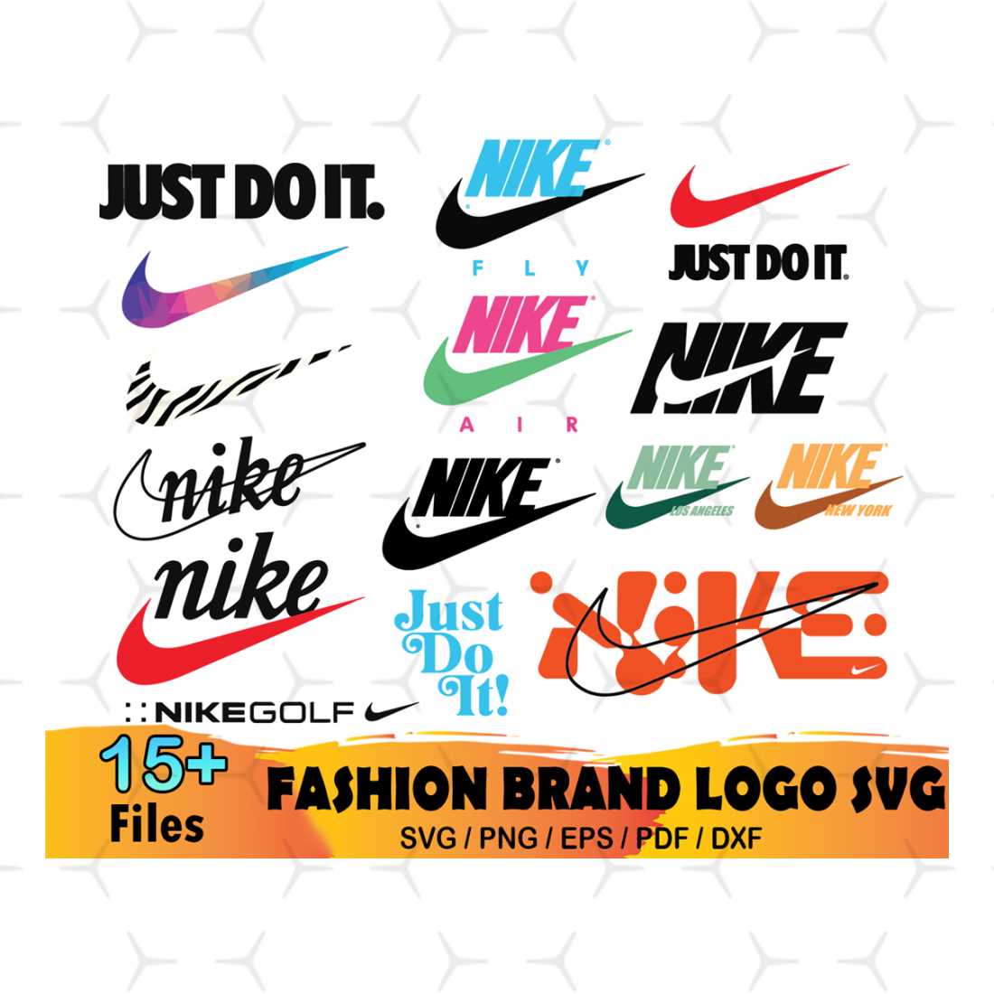 15 Nike Bundle Svg, Nike Logo Svg, Nike Vector, Just Do It S | Inspire ...