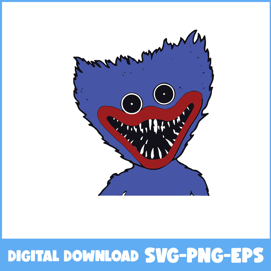Horror Huggy Wuggy Svg, Huggy Wuggy Face Svg, Horror Svg, Po | Inspire ...