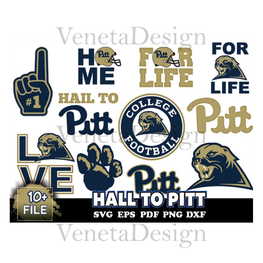 10 FILE HALL TO PITT Svg Bundle | Inspire Uplift