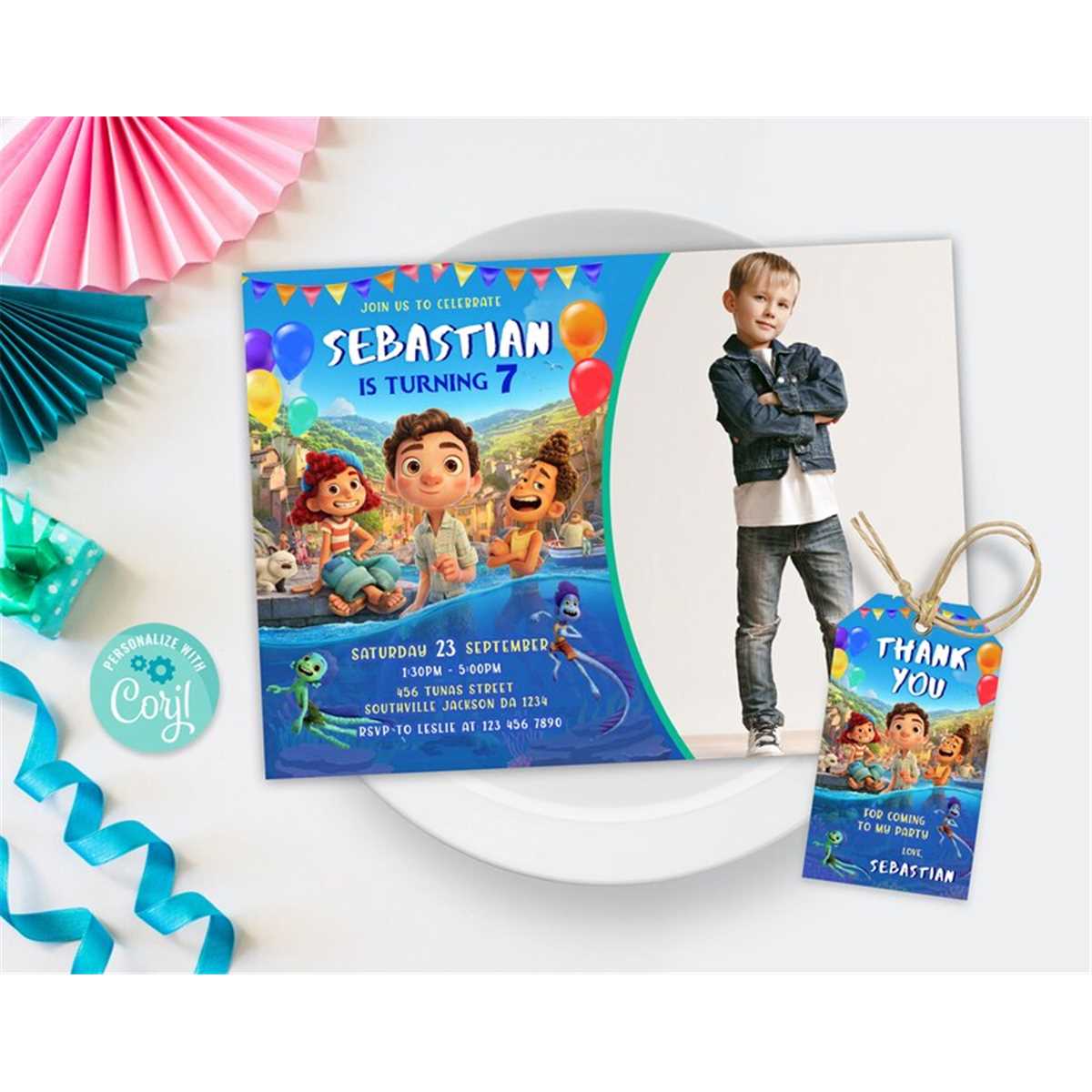 Kids Birthday Invitation Template Printable, kids Birthday I - Inspire ...