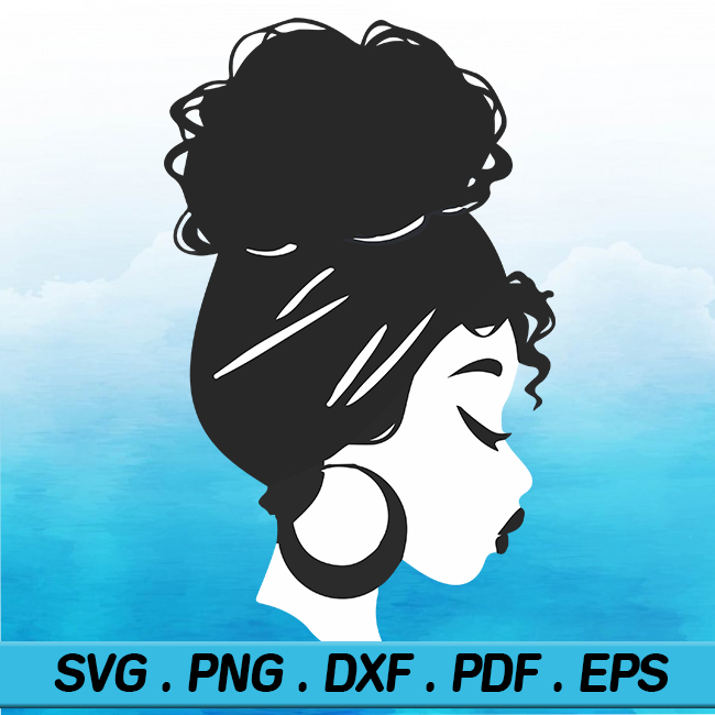 Afro Woman SVG Bundle, Afro Queen Svg, Afro Lady Svg, Afro G | Inspire ...