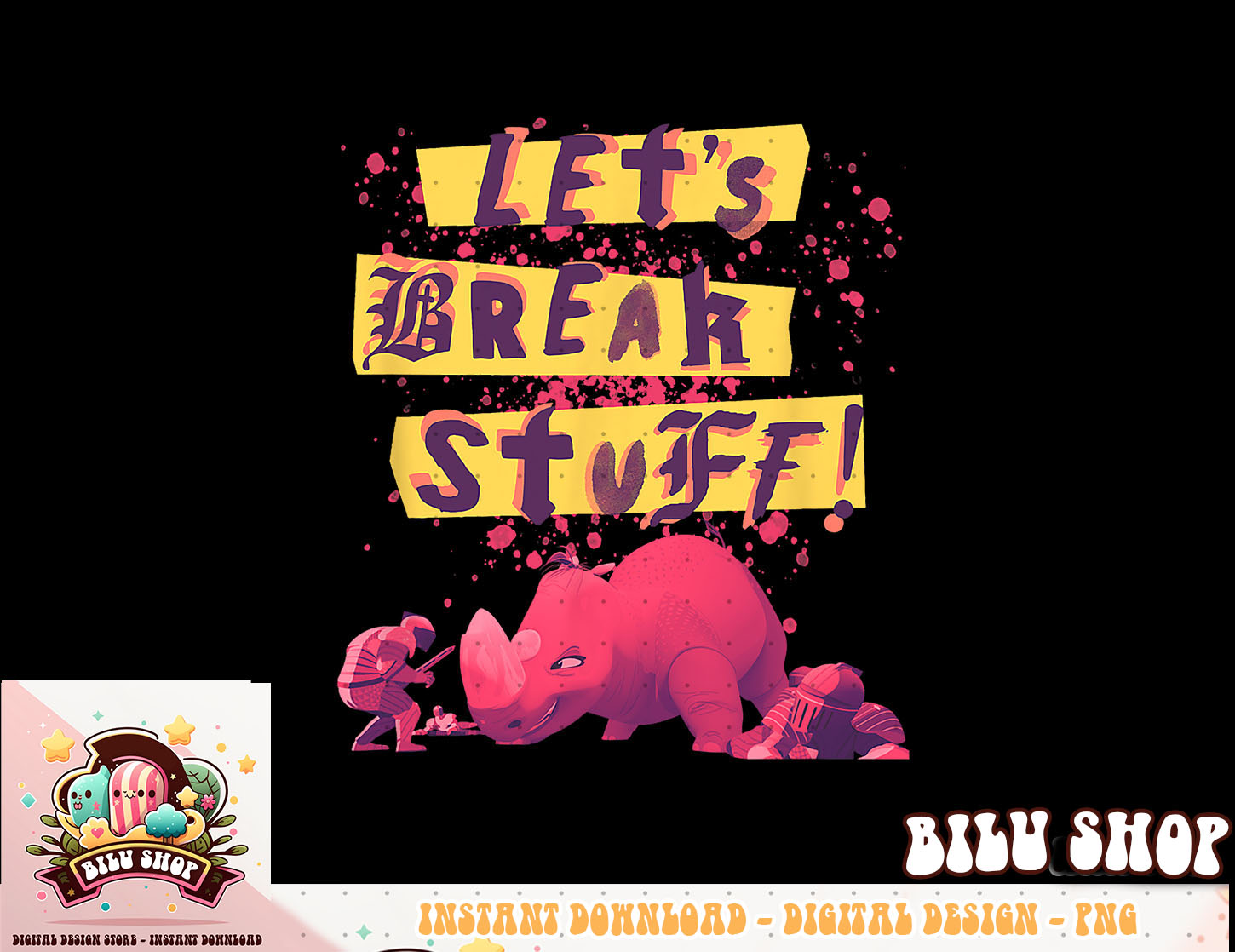 Nimona Let s Break Stuff Rhinoceros Rock Splatter Logo png, | Inspire ... Nimona Let s Break Stuff Rhinoceros Rock Splatter Logo png, | Inspire ...