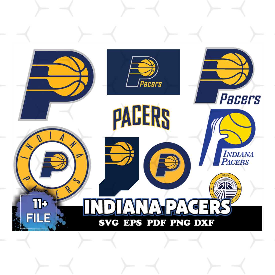 11 FILE Indiana Pacers Svg Bundle | Inspire Uplift