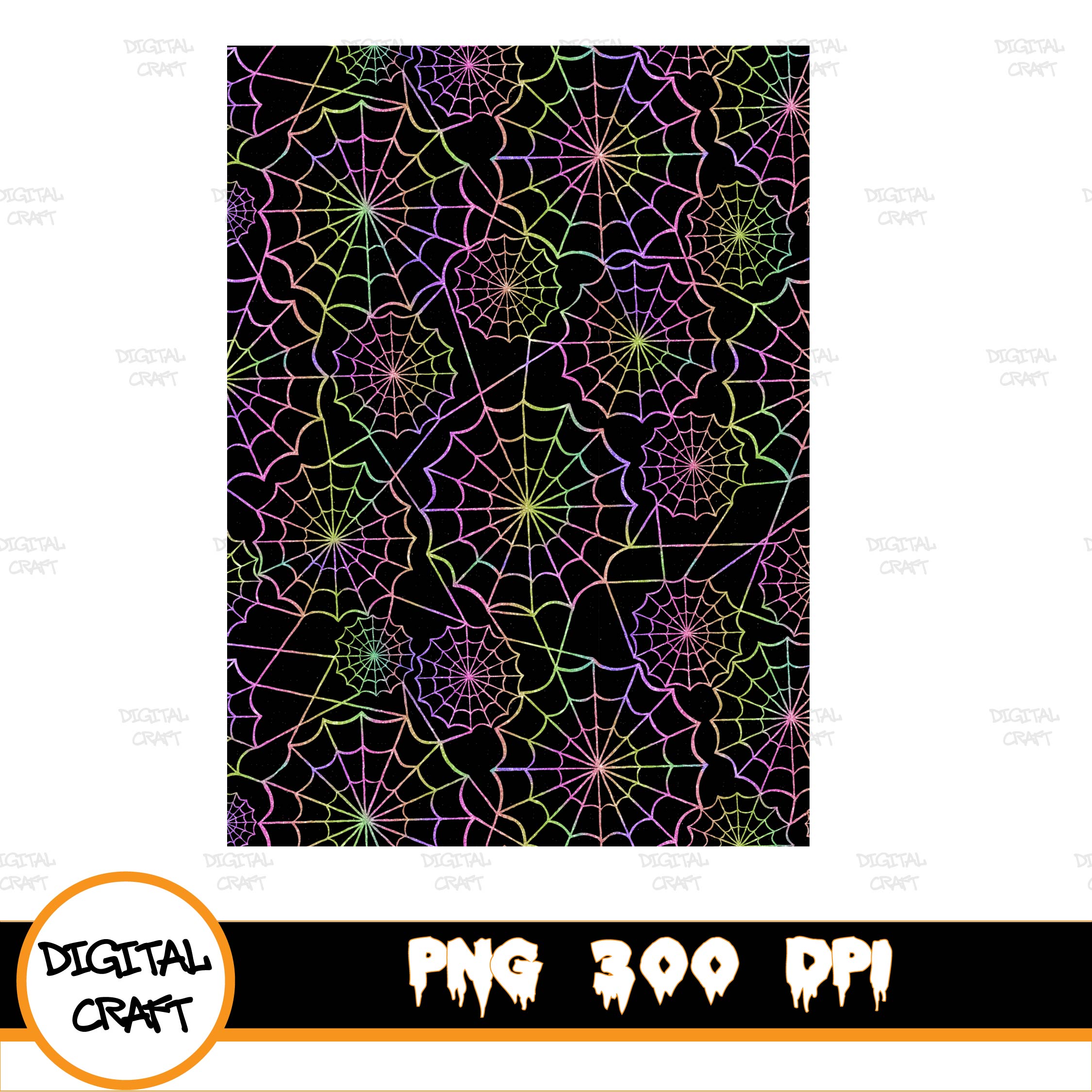 Halloween Digital Paper Cobweb Spiderweb Svg - Inspire Uplift