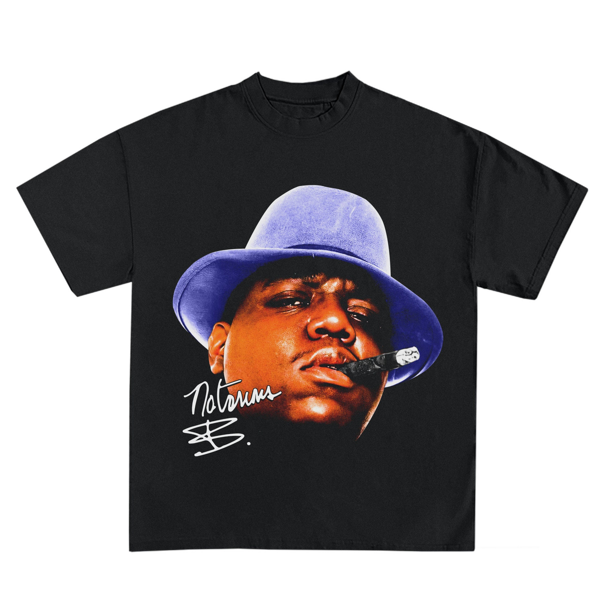 BIGGIE SMALLS T-SHIRT , Rare Rap Tee Style Graphic Signature - Inspire ...